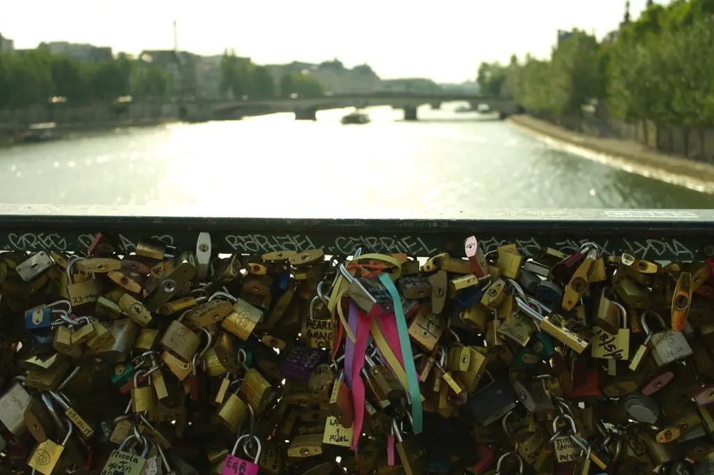 17 Photos of Love Locks, Pont des Arts & Pont Neuf Bridge, Paris
